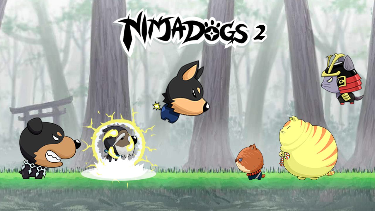 Play Ninja Dogs 2 - Play on ABCya Games