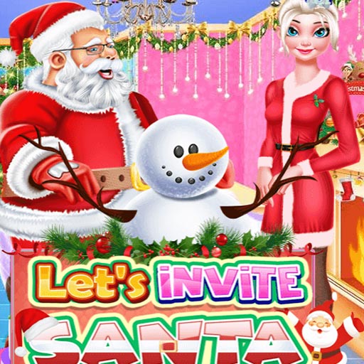 Play Lets Invite Santa - Play on ABCya Games