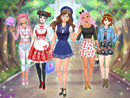 Play High School Anime Dress Up - Play on ABCya Games