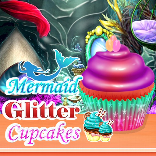 Play Mermaid Glitter Cupcakes - Play on ABCya Games