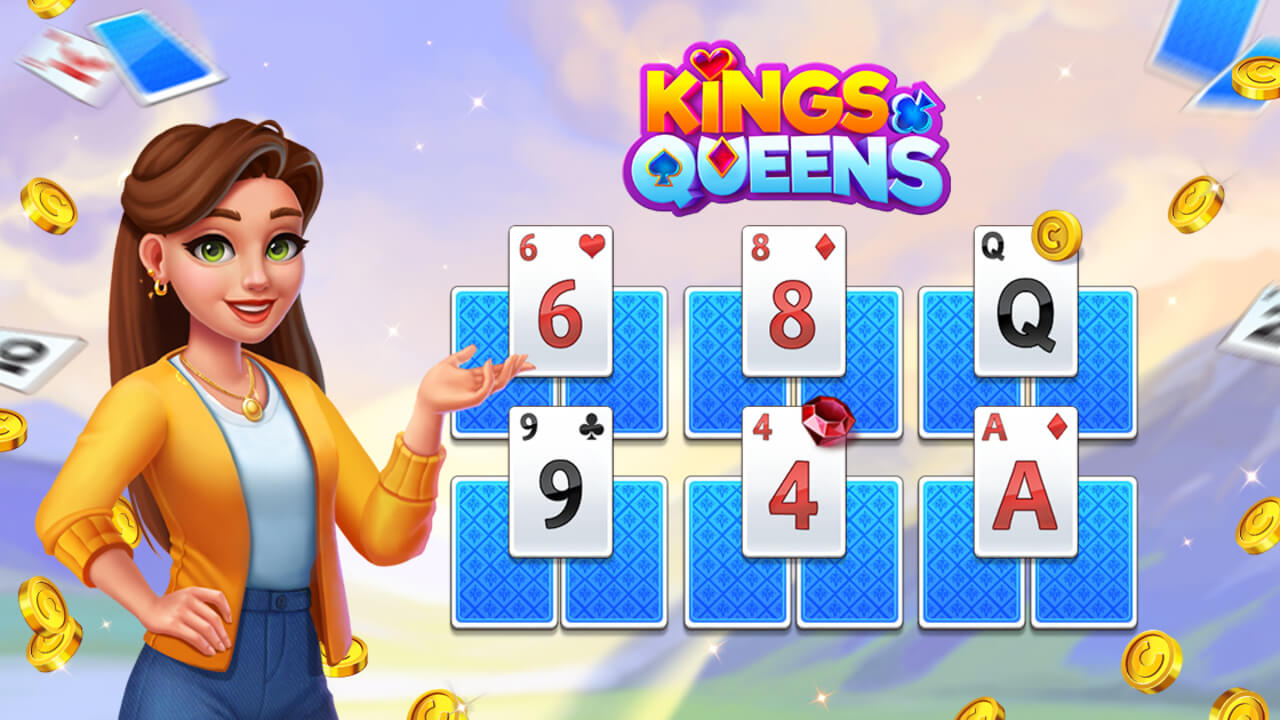 Play Kings and Queens Solitaire Tripeaks - Play on ABCya Games