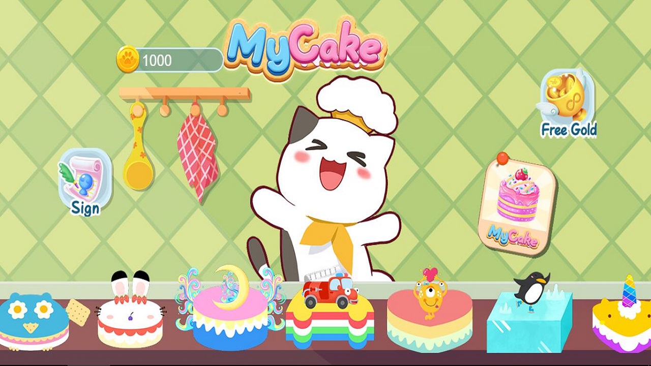 Play Baby Bake Cake - Play on ABCya Games