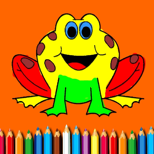 Play BTS Funny Frog Coloring Book - Play on ABCya Games