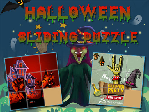 Play Halloween Sliding Puzzle - Play on ABCya Games