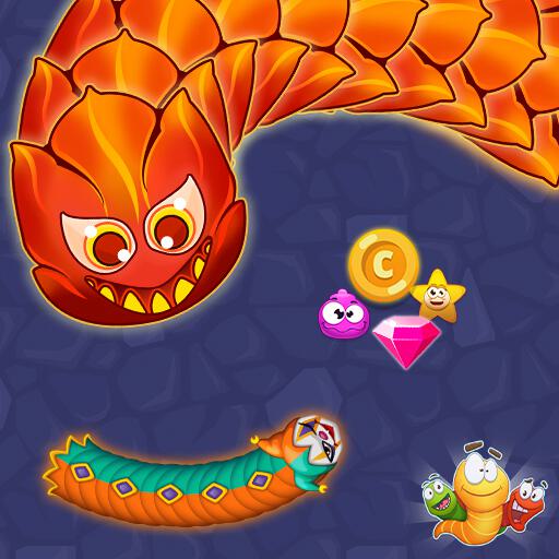 Play Worm Hunt - Snake game iO zone - Play on ABCya Games