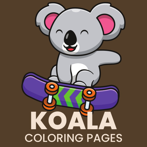 Play Koala Coloring Pages - Play on ABCya Games