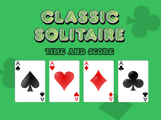 Play Classic Solitaire: Time and Score - Play on ABCya Games