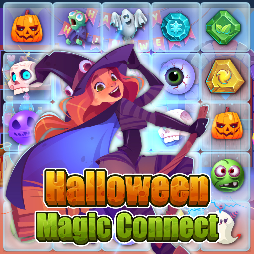 Play Halloween Magic Connect - Play on ABCya Games