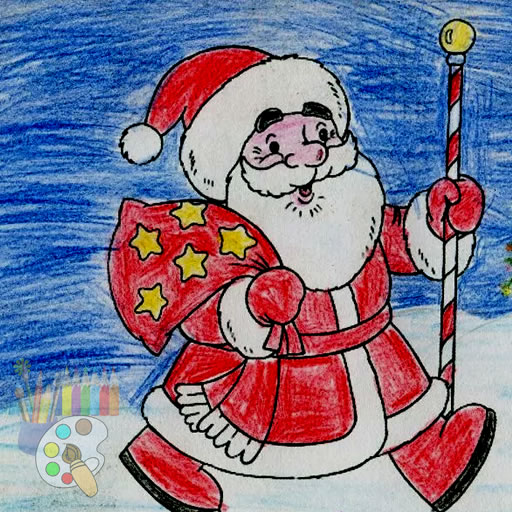 Play Santa Claus Coloring - Play on ABCya Games