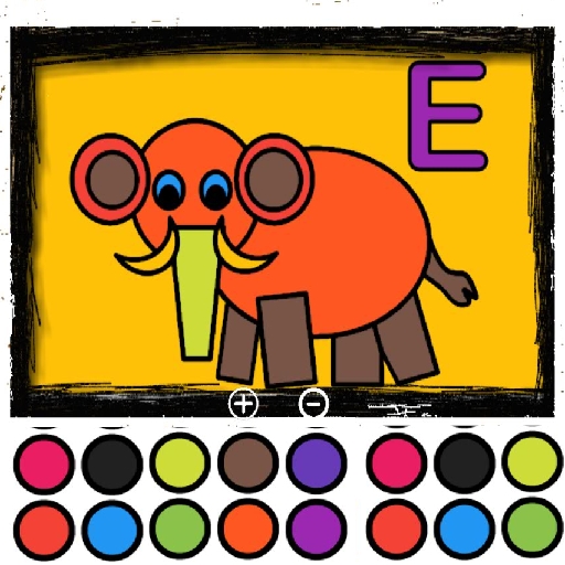 Play Easy Kids Coloring Letters - Play on ABCya Games