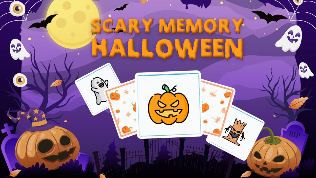 Play Scary Memory Halloween - Play on ABCya Games