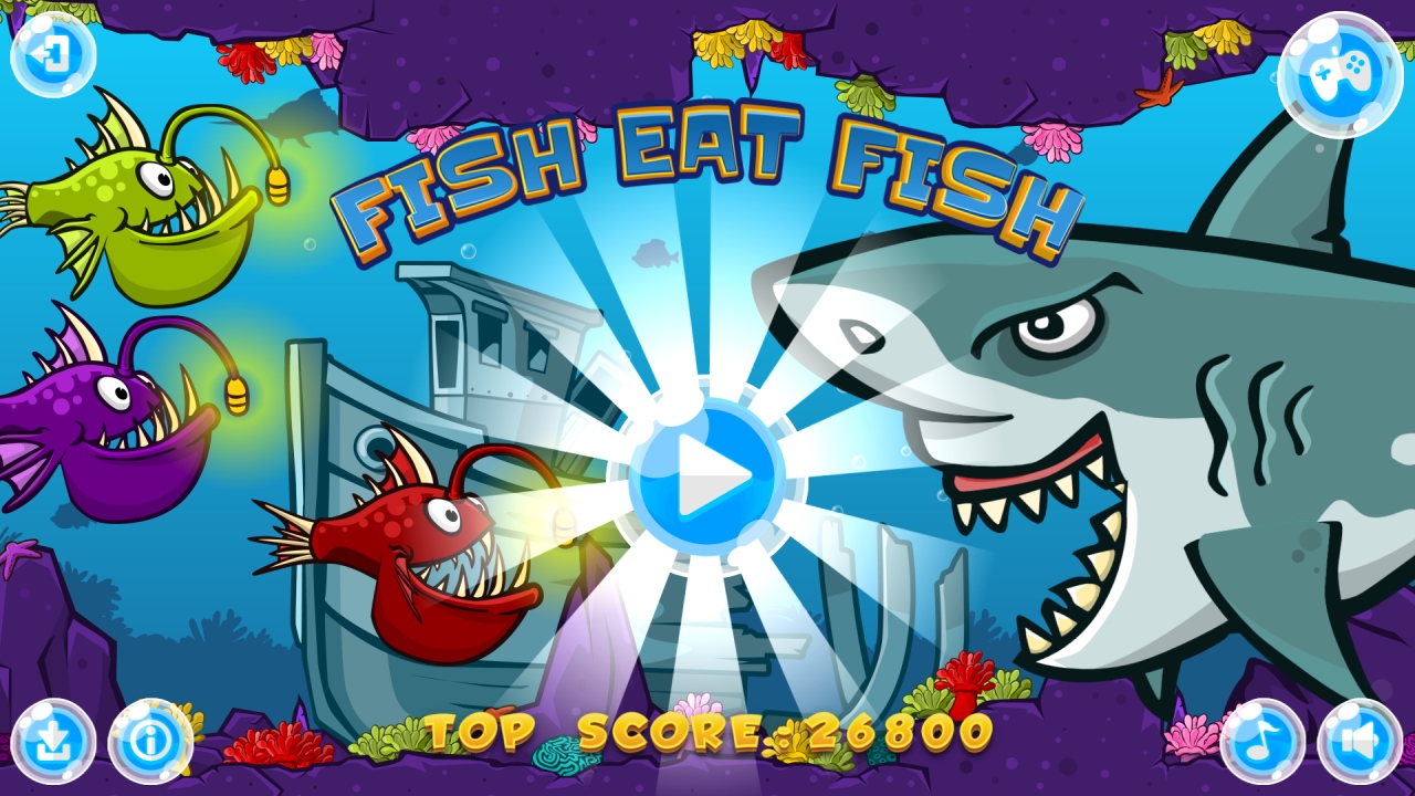Play Fish Eat Fish - Play on ABCya Games