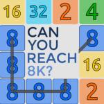 Can You Reach 8k - Connect numbers to the greatest number