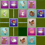 Farm Animals Matching Puzzles - Connect farms
