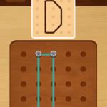 Line Puzzle String Art - Matching points into shapes