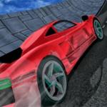 Mega Ramp Stunt Cars - Bounce up and down while driving through the ramps