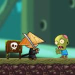 Play Ninja Kid vs Zombies Game at abcya.games
